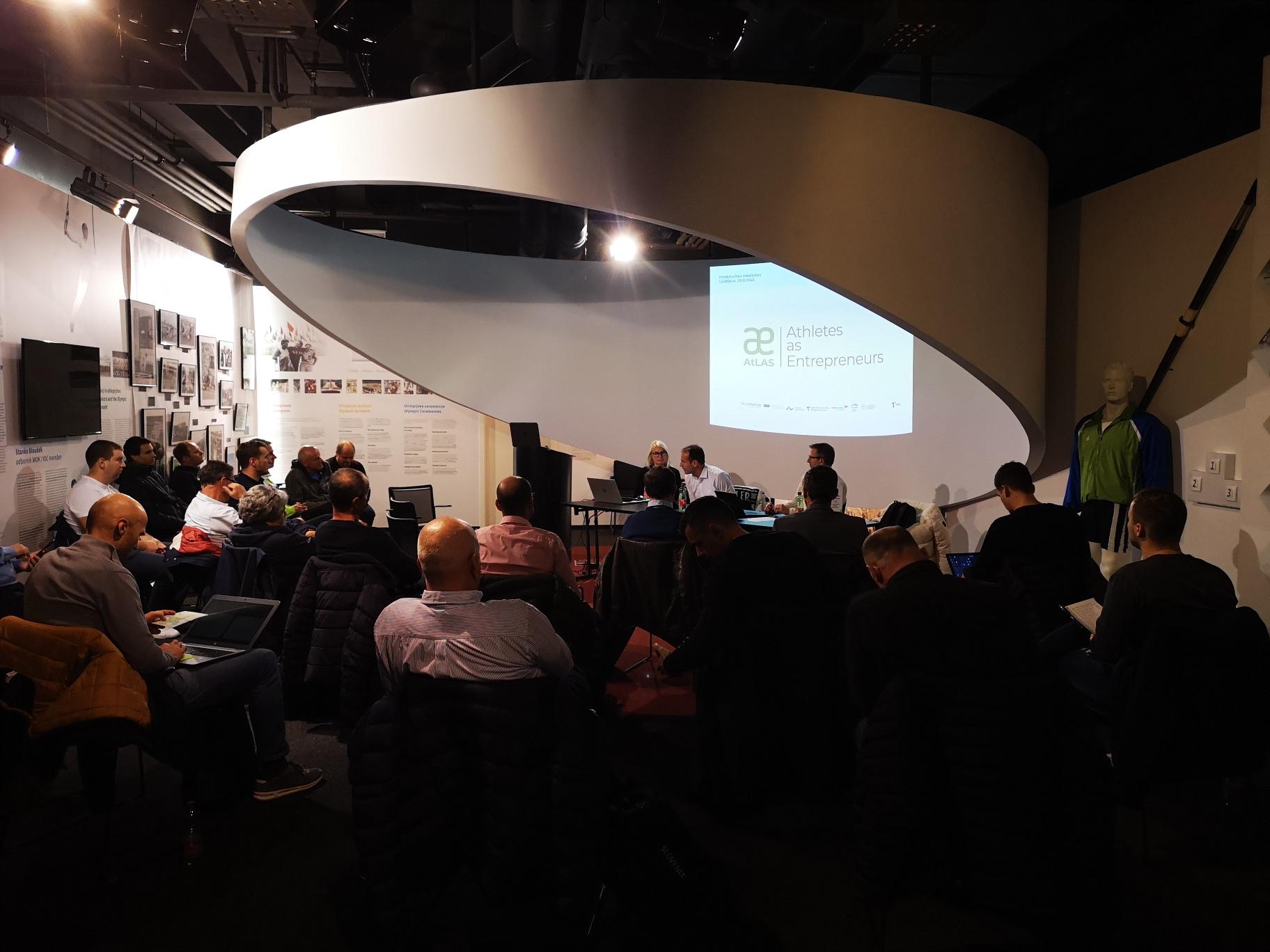 EUROPEAN ROUND TABLE EVENTS - AtLAS - Athletes as Entrepreneurs